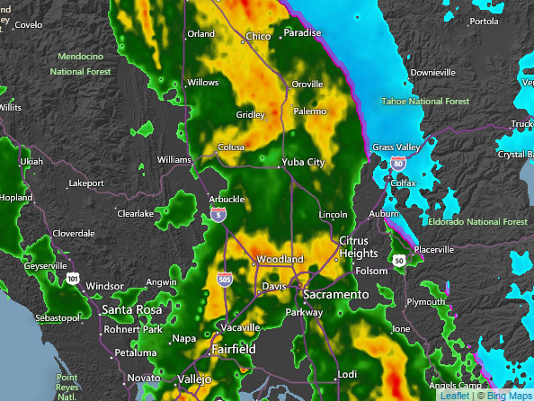 Weather Underground Radar Artifacts