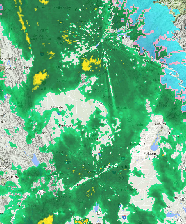 Weather Underground Radar Artifacts